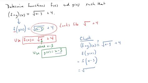 Decomposing A Function YouTube