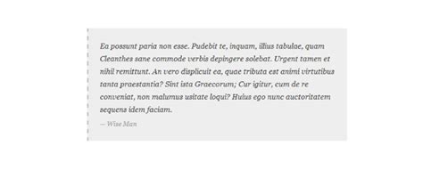 how to customize blockquotes style in wordpress themes