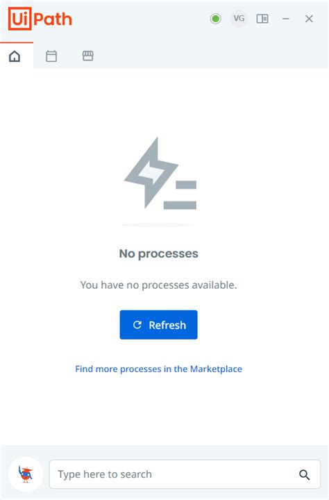 uipath assistant issue published packages processes are not displayed