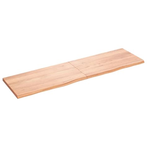 Treated Oak Wood Shelf 180x50x4cm Complete Storage Solutions