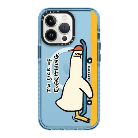 Case厭倦一切鴨適用iphone14pro蘋果13promax手機殼14pro潮牌12pro防摔網紅明星創意保護套可愛magsafe磁吸硬