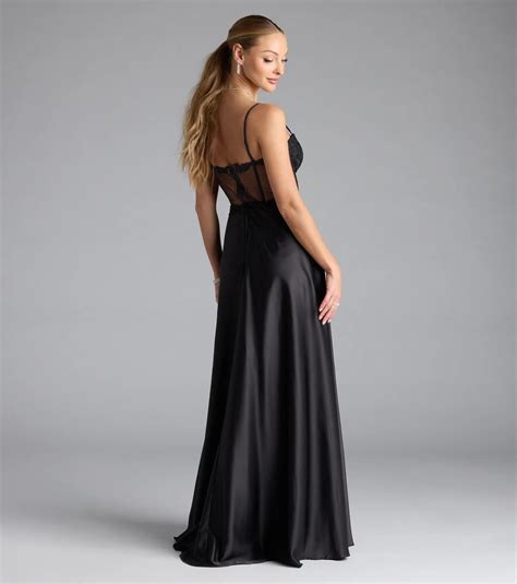 Black Corset Gowns And Windsor