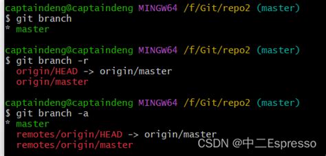 Git 常用分支操作命令git Branch命令 Csdn博客
