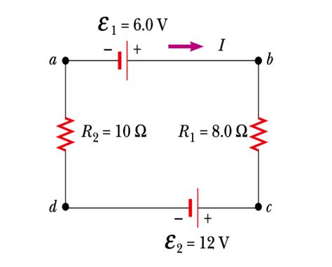 solved 4 a single loop circuit contains two resistors and