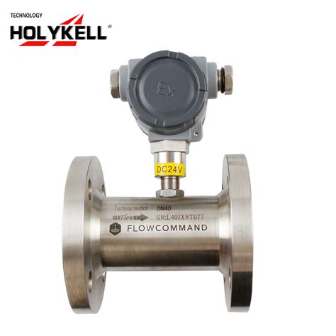 Holykell Gas Fuel Turbine Flow Meter Dn Water Flow Meter Water Turbine Flowmeter And Gas