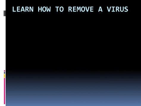 PPT How To Remove Virus Or Malware From Your Smartphone PowerPoint Presentation ID
