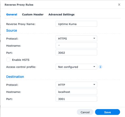 Reverse Proxy · Louislamuptime Kuma Wiki · Github
