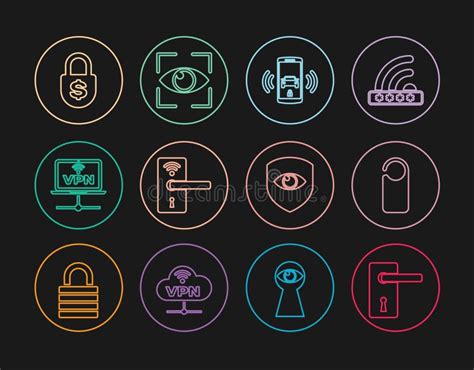 Set Line Door Handle Please Do Not Disturb Smart Car Alarm System Digital Door Lock With