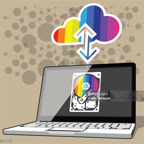 Cloud Syncing Laptop High Res Vector Graphic Getty Images