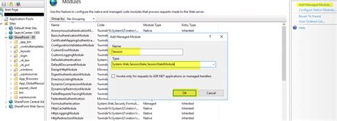 Sharepoint Session State Can Only Be Used When Enablesessionstate Is Set To True Either In A
