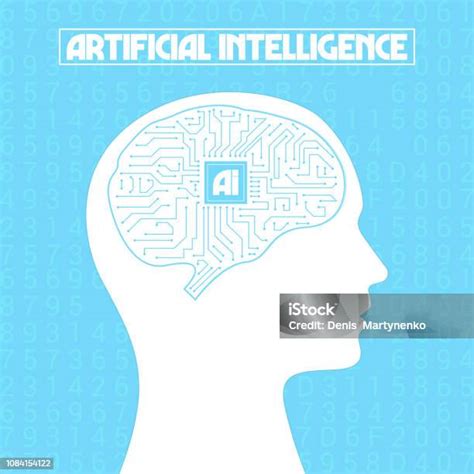 เวกเตอร์ Cpu สมองปัญญาประดิษฐ์ ภาพประกอบสต็อก ดาวน์โหลดรูปภาพตอนนี้