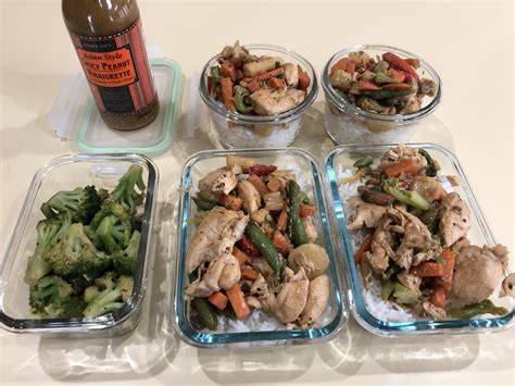 Spicy Chicken Stir Fry With Jasmine Rice Finally Done Enough With House Reno That I Can Make