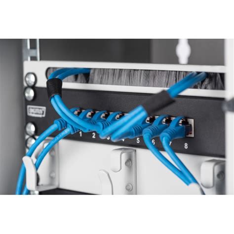 Digitus CAT 6 Class E Patch Panel Shielded Black