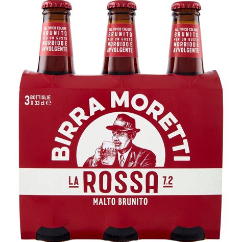 Birra Rossa BIRRA MORETTI 3 X 330 ML Coop Shop