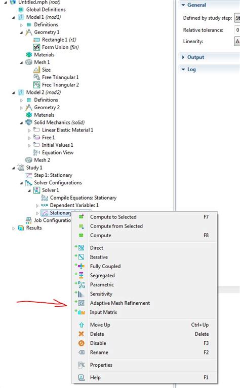 Adaptive Mesh Refinement Within A Parametric Sweep