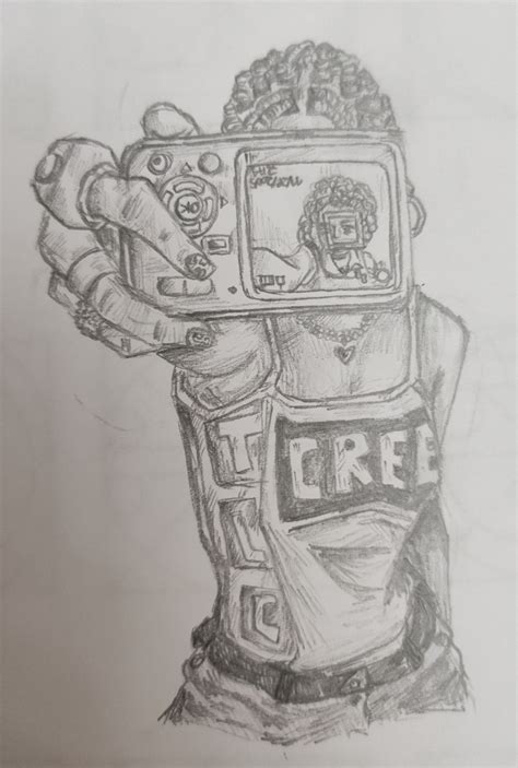 Y2k Girl Sketch Disegni