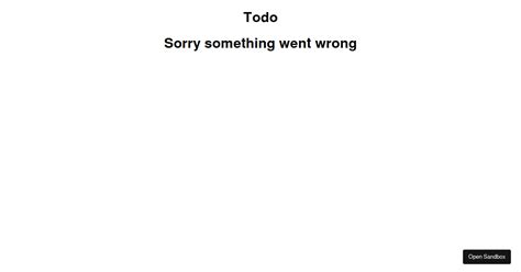 Axios Todo Iw Codesandbox