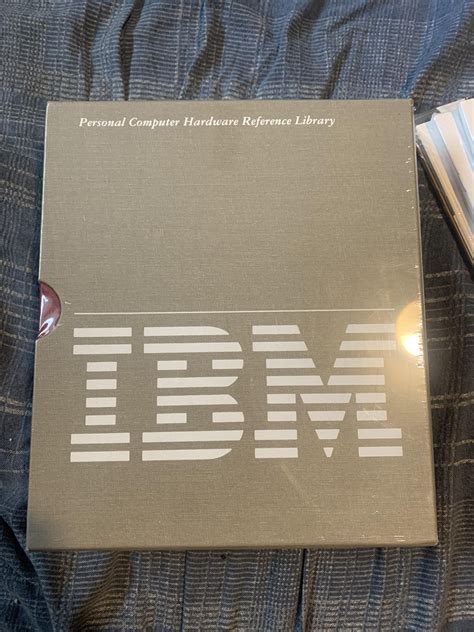 Unboxing From What I Can Find Is An Unused Ibm 5150 Along Documentation