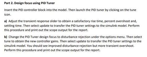 Objective To Use Simulink ∞ To Simulate The Response