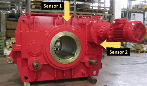 Typical Vibration Monitoring Setup Vibration Sensors Are Attached To