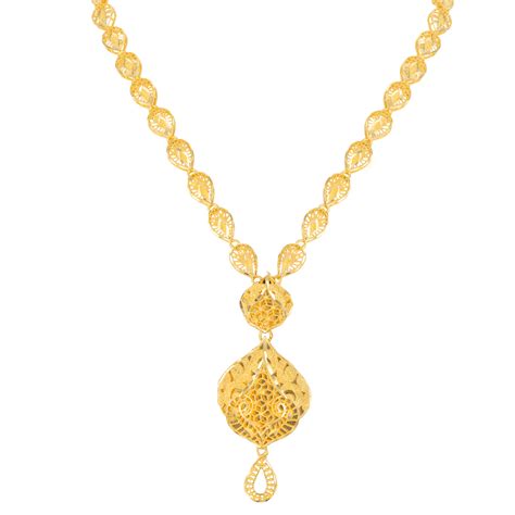 Buy Splendid Lovely Long Gold Necklaces Grt Jewellers
