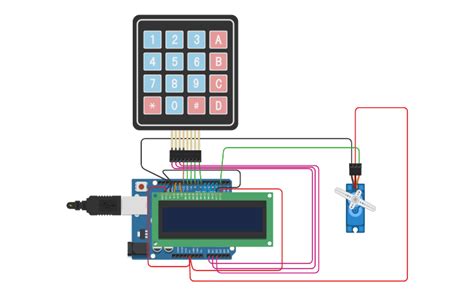 Circuit Design Iot Lab 2 Part 3 Controlling Servo Motor Tinkercad
