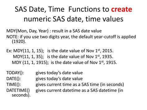 ppt chapter 14 transforming data with sas functions powerpoint