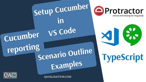 Configuring Protractor With Cucumber In Vscode Reporting Youtube