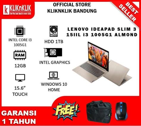 Jual Lenovo Ideapad Slim I G Gb Tb Touch Win Home Almond Standar Unit Di Seller