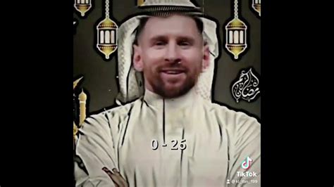 ميسي لابس ثوب 🫡 Youtube