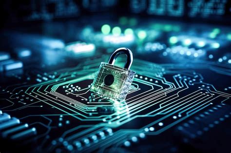 ai generative cyber security the concept of data protection premium ai generated image