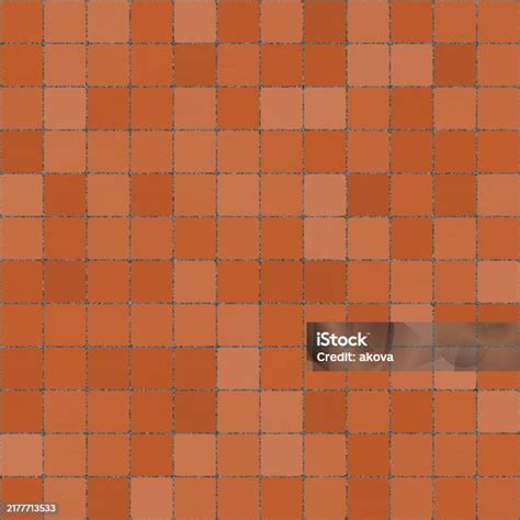 빨간 타일 배경 모자이크 타일 배경 타일 배경 완벽 한 패턴 모자이크 완벽 한 패턴 갈색에 대한 스톡 벡터 아트 및 기타 이미지 Istock