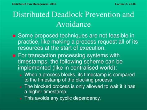 Ppt Distributed Transaction Management 2003 Powerpoint Presentation
