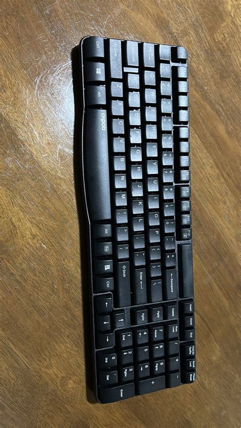 RAPPO Wireless Keyboard Computers Tech Parts Accessories Computer Keyboard On Carousell