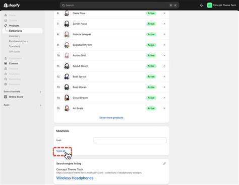 Setting Up Scrolling Text Background Animation On Collection Pages Roartheme Premium Shopify