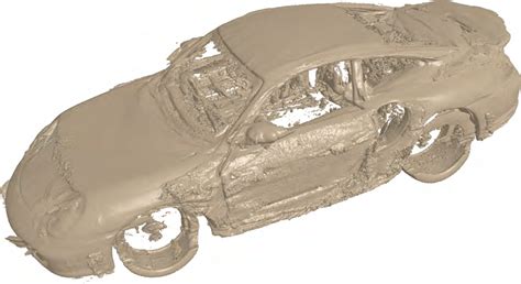 1 Iso Surface Extraction And Simplification Result For The Porsche Download Scientific