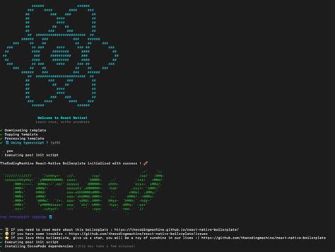 Update About Our Light Simple And Scalable React Native Boilerplate