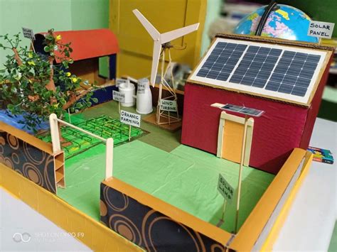 street light and windmill working model making diy inspire science
