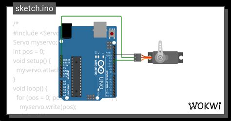 舵机控制 Wokwi ESP STM Arduino Simulator