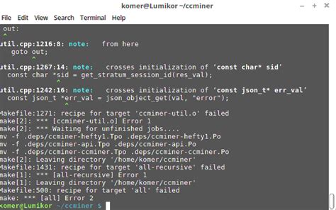 Linux Unable To Compile · Issue 49 · Klaustccminer · Github