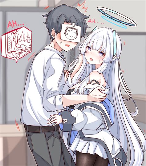 Sensei Doodle Sensei Noa Koyuki And Sensei Blue Archive Drawn By Peroronti Danbooru