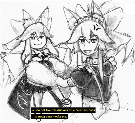 Tamamo Cats Response To Tamamo Aria Paradoxicalcat9 Rgrandorder