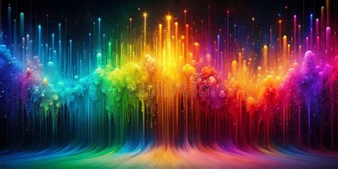 Background Inspired By The Concept Of Synesthesia Generative By Ai