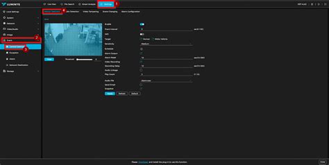 Ipcintelligent Motion Detection Imd Setup On Ip Cameras Luminys Wiki