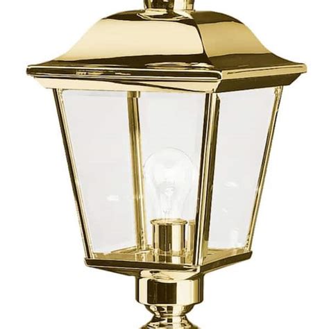 Brass Post Lighting The Home Depot