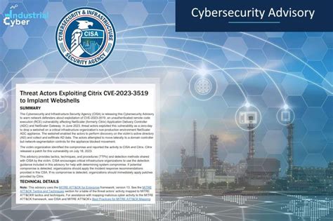 industrial cyber security on linkedin hackers exploiting rce vulnerability in netscaler