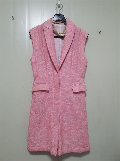 트위드 점프수트 헬로마켓