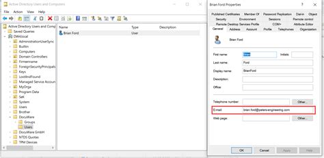 Docuware User Synchronisation Desktop App User Is Not Created · Docuware Support Portal