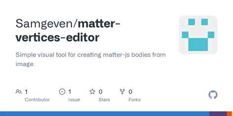 Github Samgevenmatter Vertices Editor Simple Visual Tool For