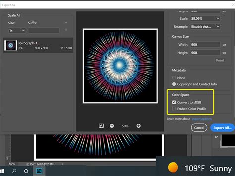 Solved When I Am Export File In Photoshop Then Color Is C Adobe